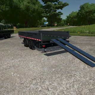 Bauhof Stani Trailer v1.1.0.0 | FS25 Mod | FS22 Mod
