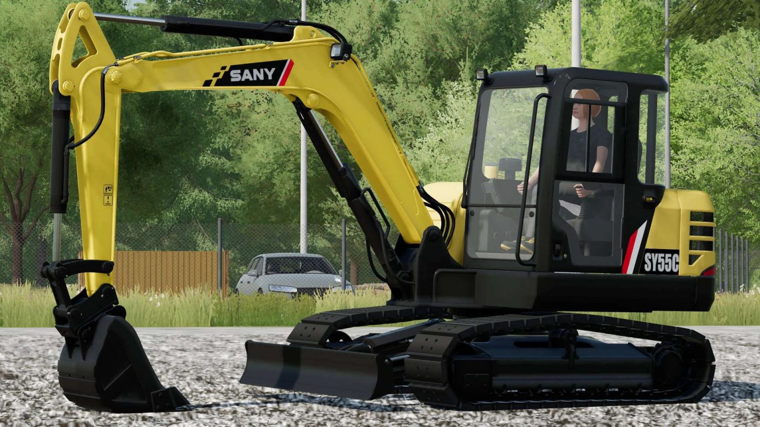 Sany 55C Minibagger v1.0.0.0 | FS25 Mod | FS22 Mod