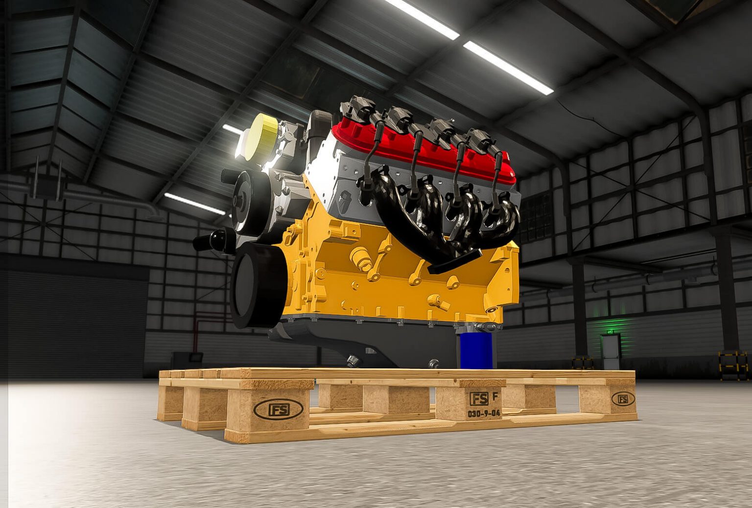 Lizard LS7-Engine v1.0.0.0 | FS25 Mod | FS22 Mod