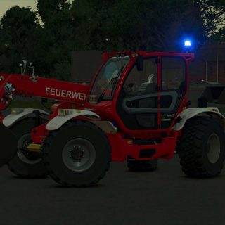 Merlo Multifarmer 449 Feuerwehr v1.0.0.0 | FS25 Mod | FS22 Mod