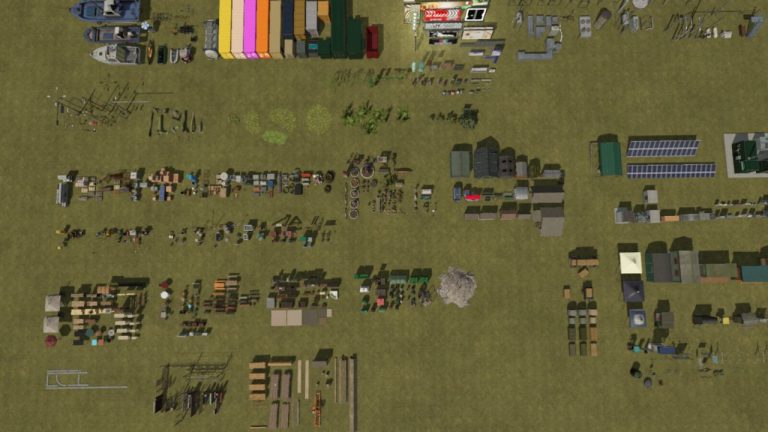 Deko Zubehör XXL Prefab v1.0.0.0 | FS25 Mod | FS22 Mod