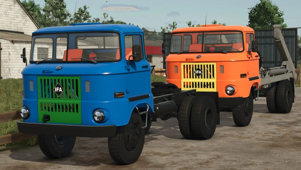 IFA W50 und Module v1.0.0.0 | FS25 Mod | FS22 Mod