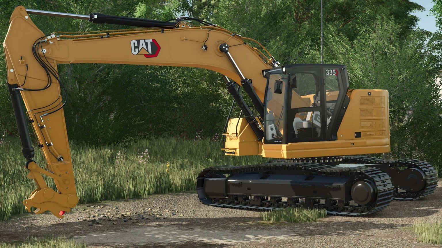 CAT 335 Next Gen v1.0.0.0 | FS25 Mod | FS22 Mod