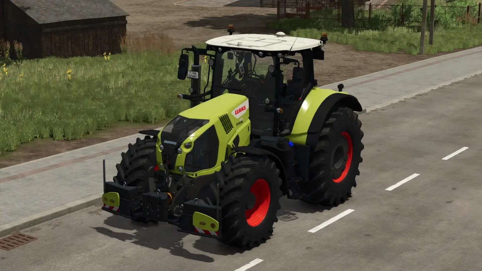 Claas AXION 870-800 v1.0.0.0 | FS25 Mod | FS22 Mod