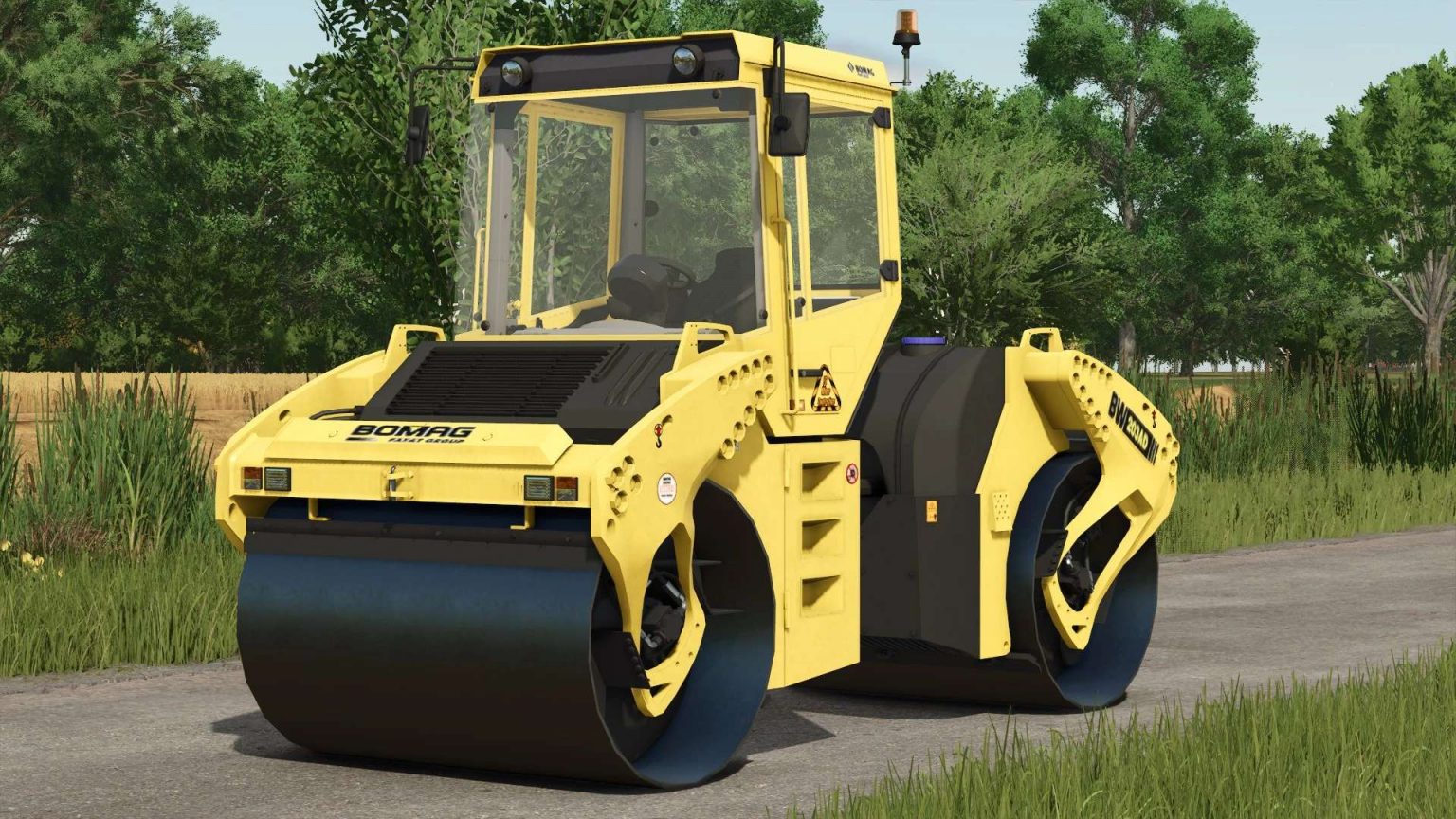 Bomag BW 203AD Walze v1.0.0.0 | FS25 Mod | FS22 Mod