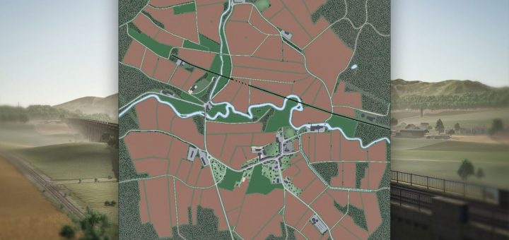 FS25 Stadtplan | Farming Simulator 25 Stadtplan Mods