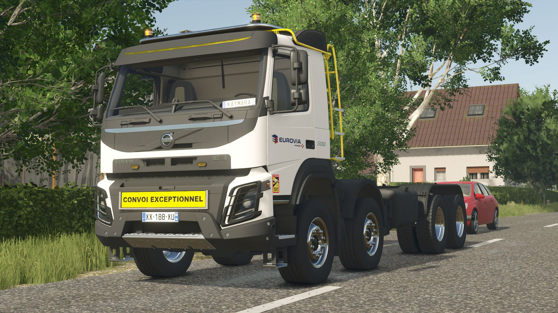 Volvo FMX Ampiroll 8x4 V1.0.0.1 | FS25 Mod | FS22 Mod
