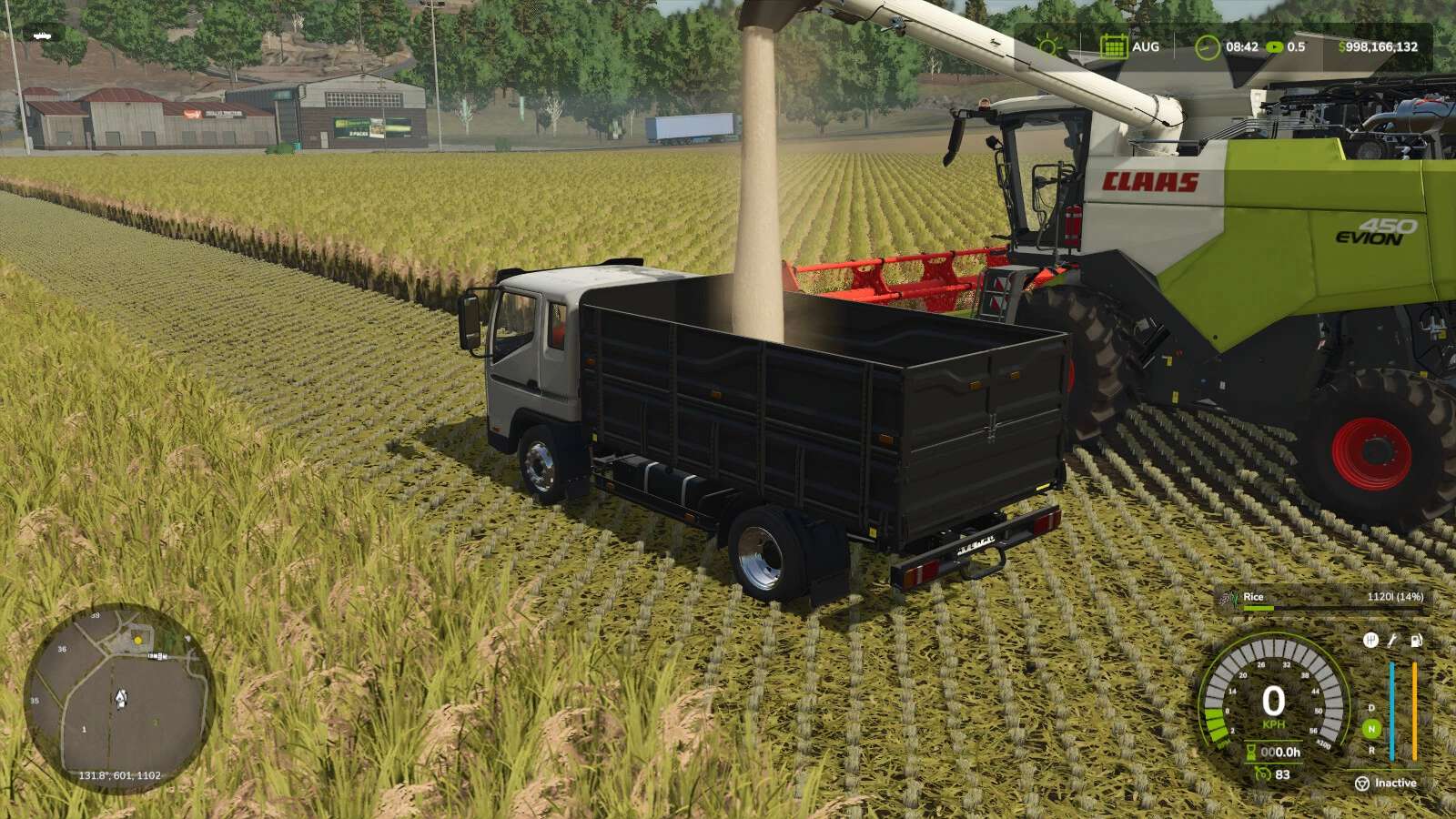 Reisernte-Mod v1.0.0.0 | FS25 Mod | FS22 Mod