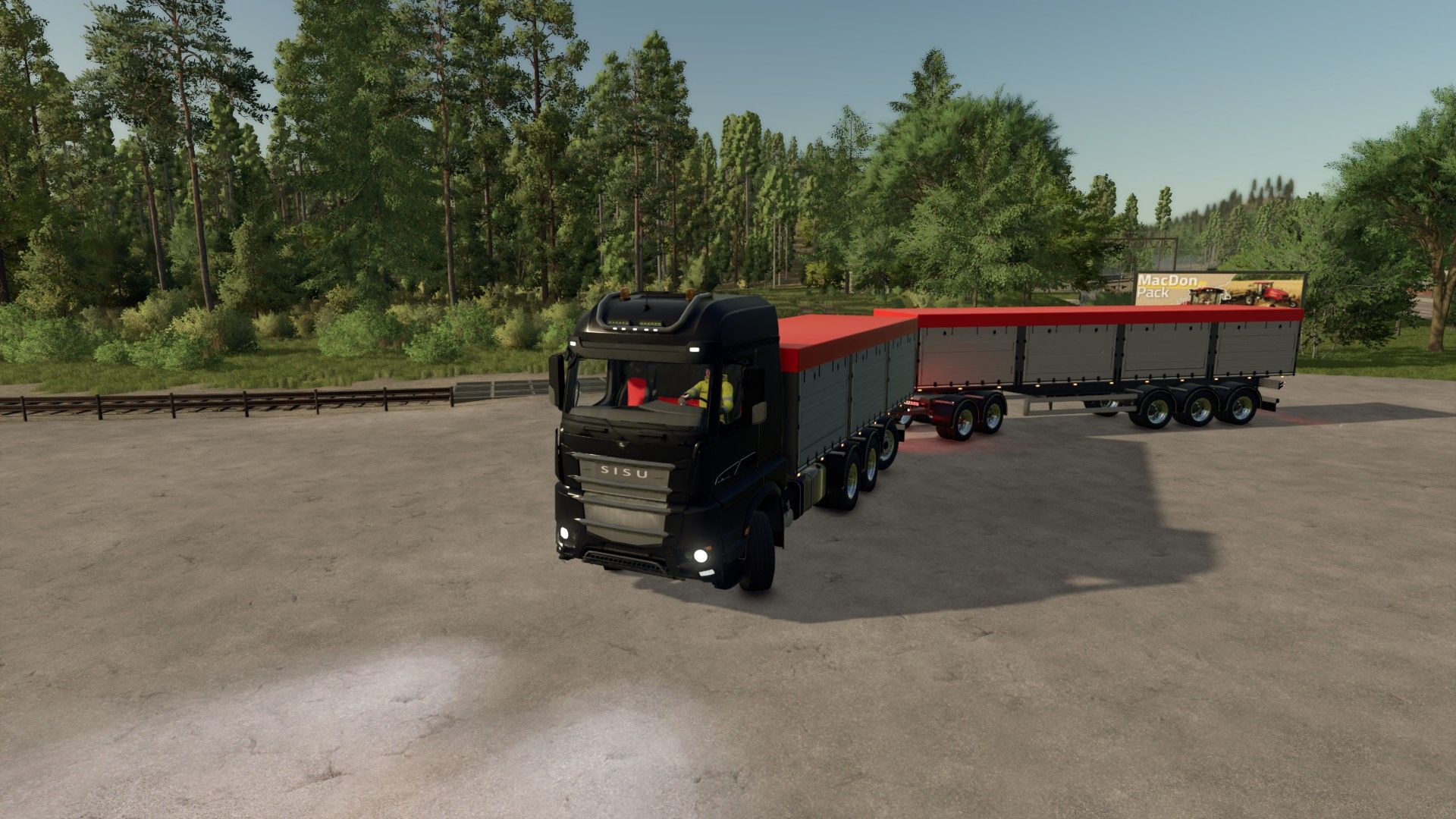 SISU Polar Swapbody Pack V1.0.0.1 | FS25 Mod | FS22 Mod