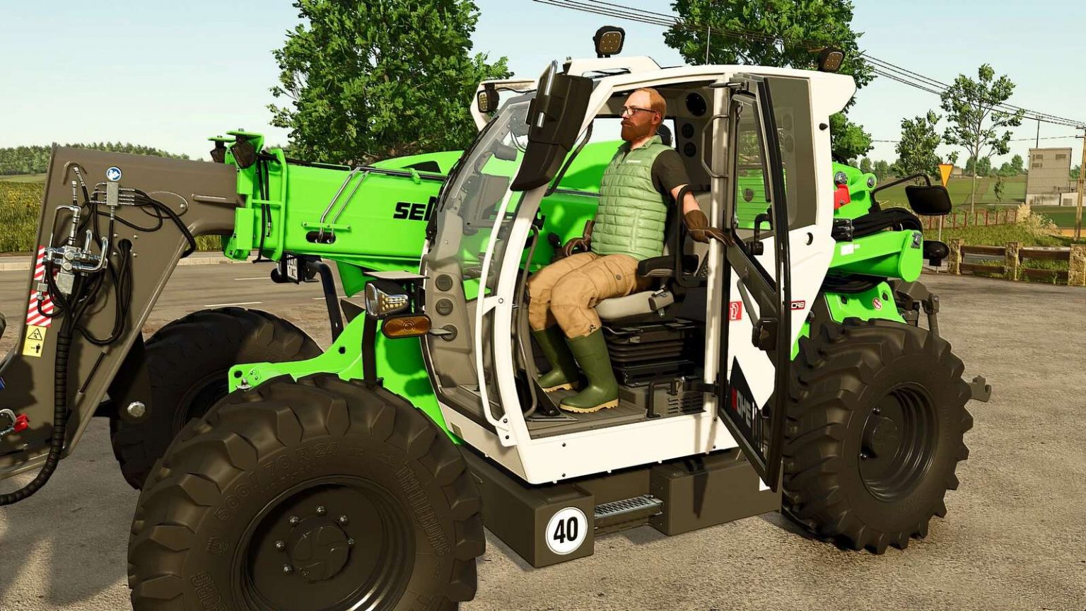 Fendt/Sennebogen Teleskoplader v1.0.0.0 | FS25 Mod | FS22 Mod