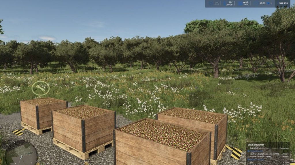 Olive Orchard Trigger für Etruria V1.0.0.0 | FS25 Mod | FS22 Mod