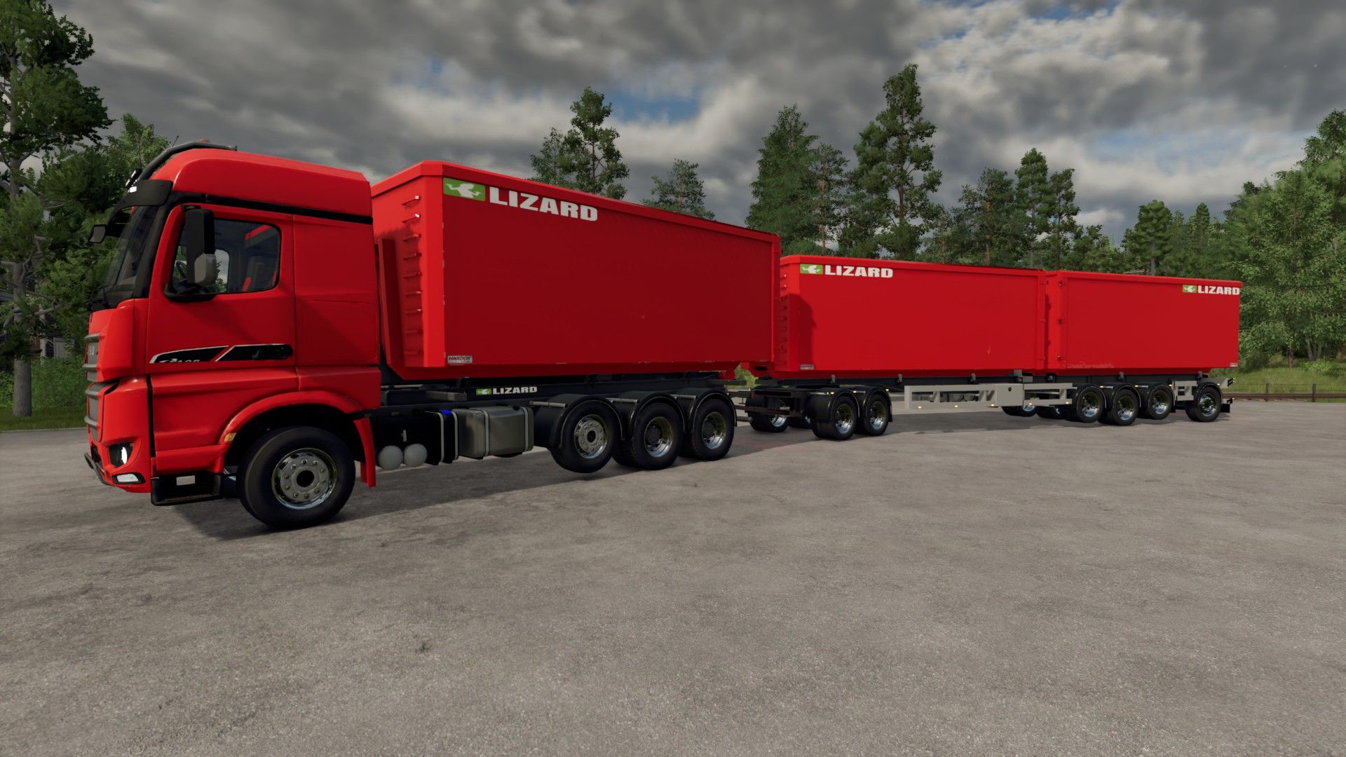 SISU Polar Swapbody Pack V1.3.1.5 | FS25 Mod | FS22 Mod