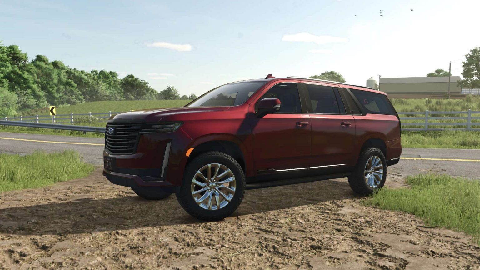 2022 Cadillac Escalade v1.1.0.0 | FS25 Mod | FS22 Mod