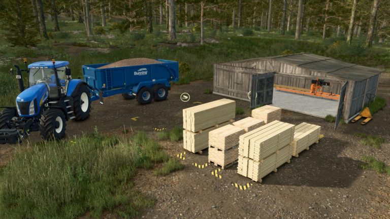 Farmers Rickety Sawmill V1.0.0.0 | FS25 Mod | FS22 Mod
