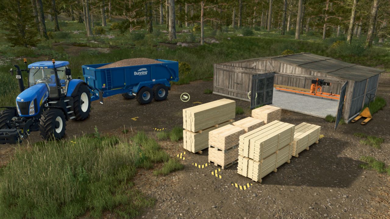 Farmers Rickety Sawmill V1.0.0.0 | FS25 Mod | FS22 Mod