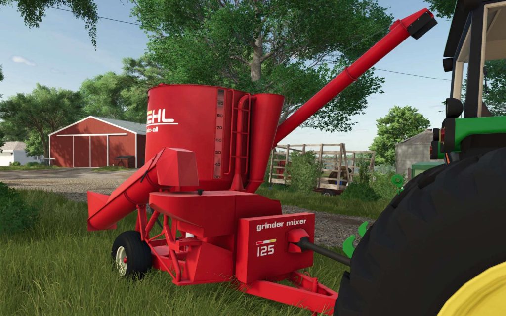 Gehl 125 Mill All v1.0.0.0 | FS25 Mod | FS22 Mod