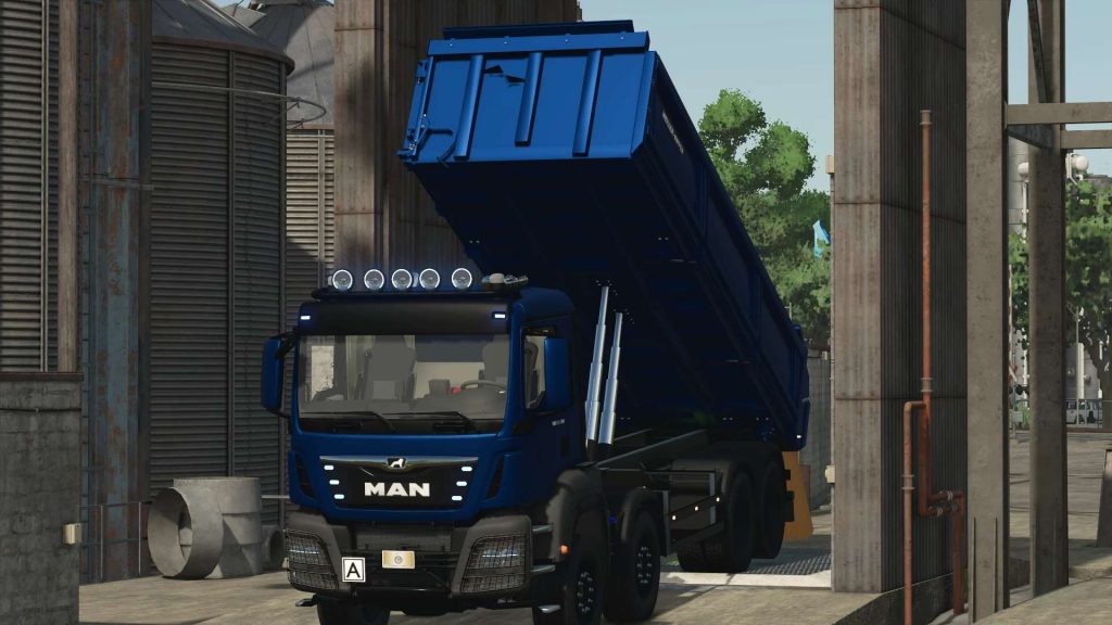 MAN TGS 4 Achs Kipper v1.0.0.1 | FS25 Mod | FS22 Mod