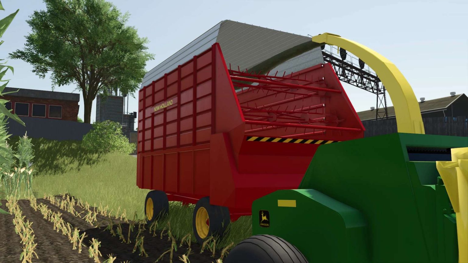 New Holland 714 Chopper Box v1.0.0.0 | FS25 Mod | FS22 Mod