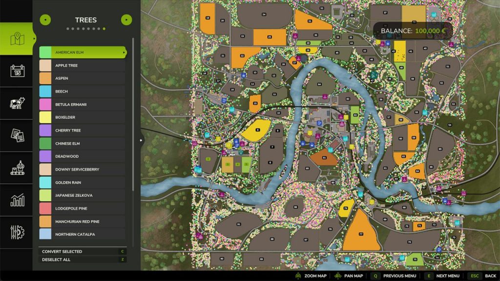 Tree Converter V1.0.0.0 | FS25 Mod | FS22 Mod