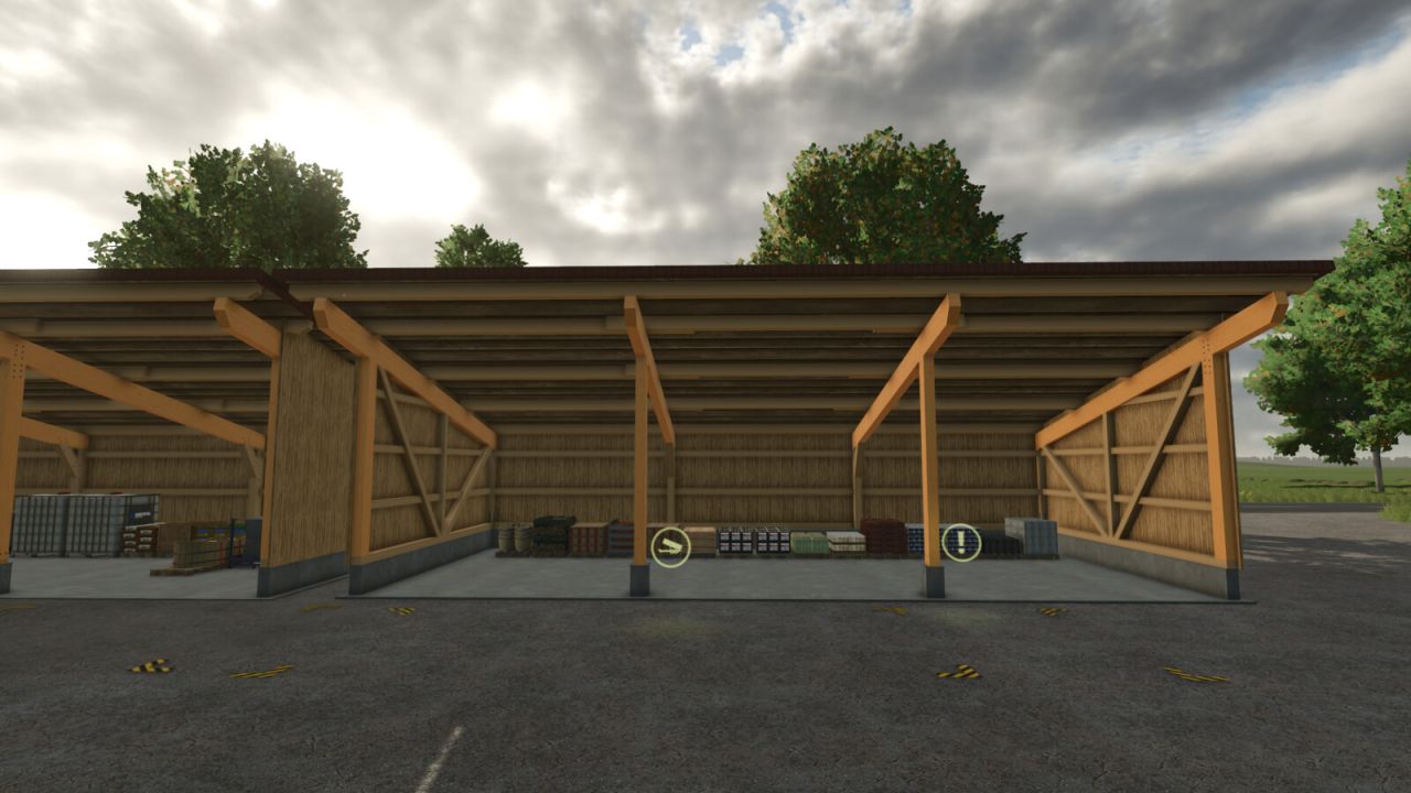 Palettenlagerung V1.0.0.0 | FS25 Mod | FS22 Mod