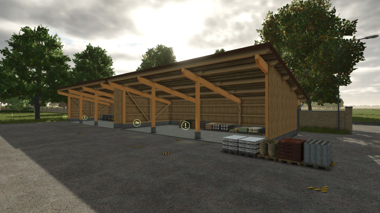 Palettenlagerung V1.0.0.0 | FS25 Mod | FS22 Mod