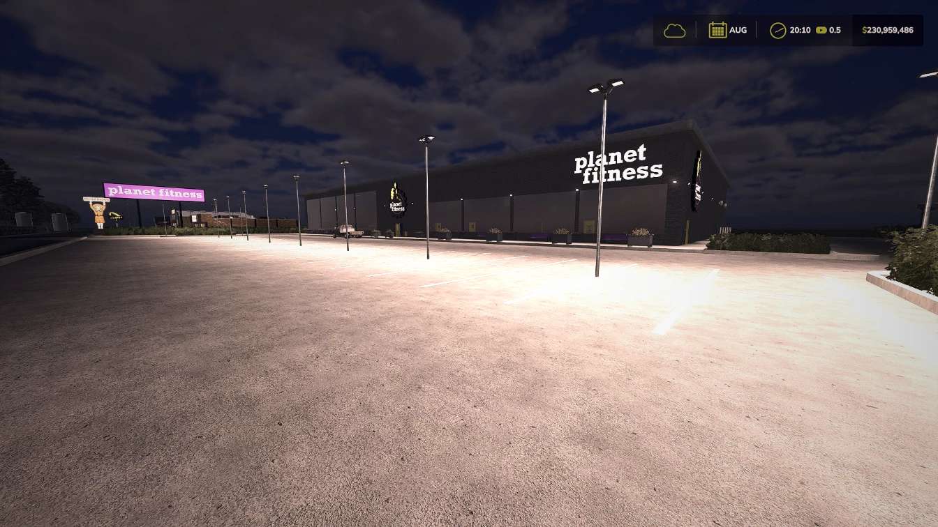 Planet Fitness v1.0.0.0 | FS25 Mod | FS22 Mod