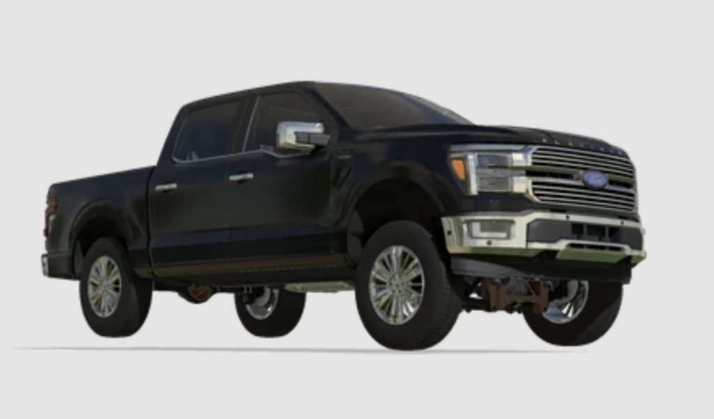 Ford F150 Hank The Tank v1.0.0.0 | FS25 Mod | FS22 Mod