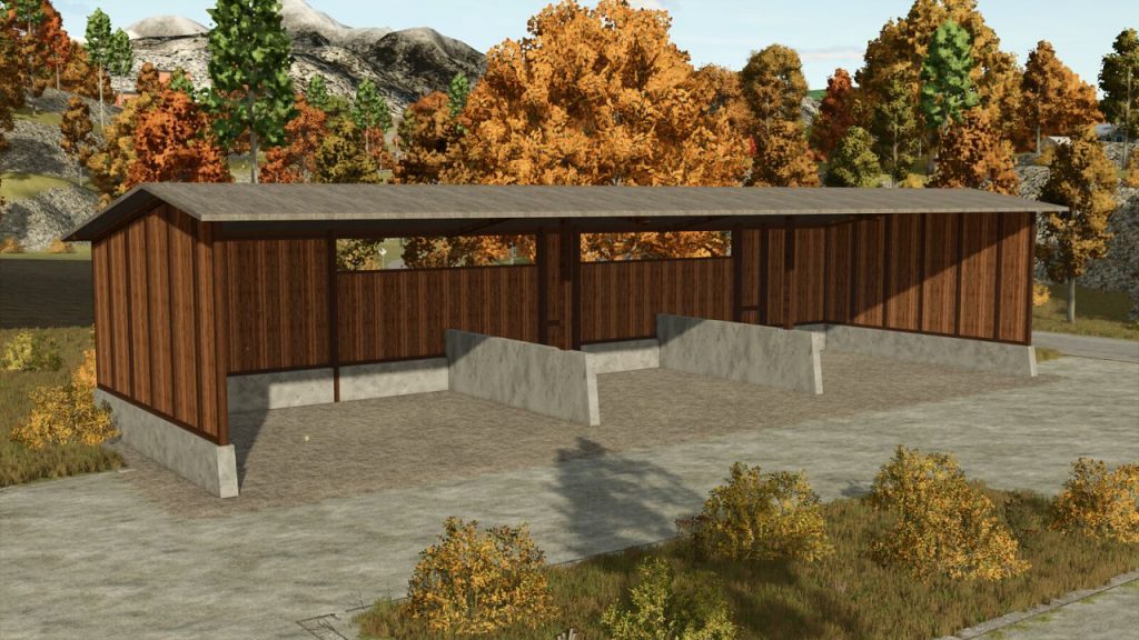 Holzschuppen-Paket V1.0.0.1 | FS25 Mod | FS22 Mod