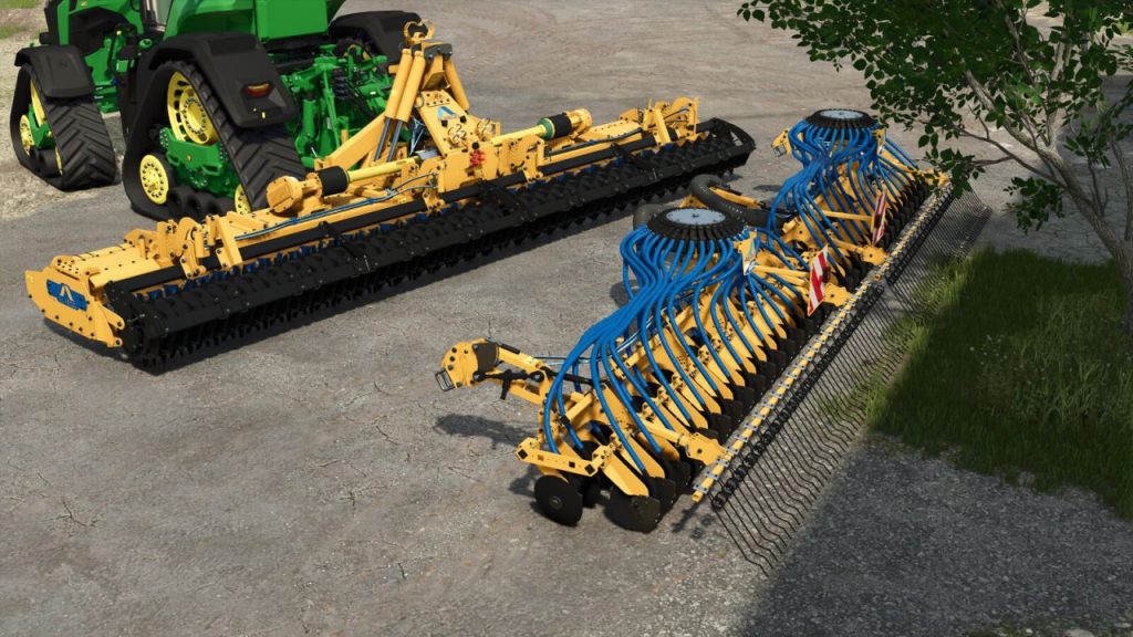 Alpego DMAX 800 + Kautschuk-Säeinheiten V1.0.1.0 | FS25 Mod | FS22 Mod