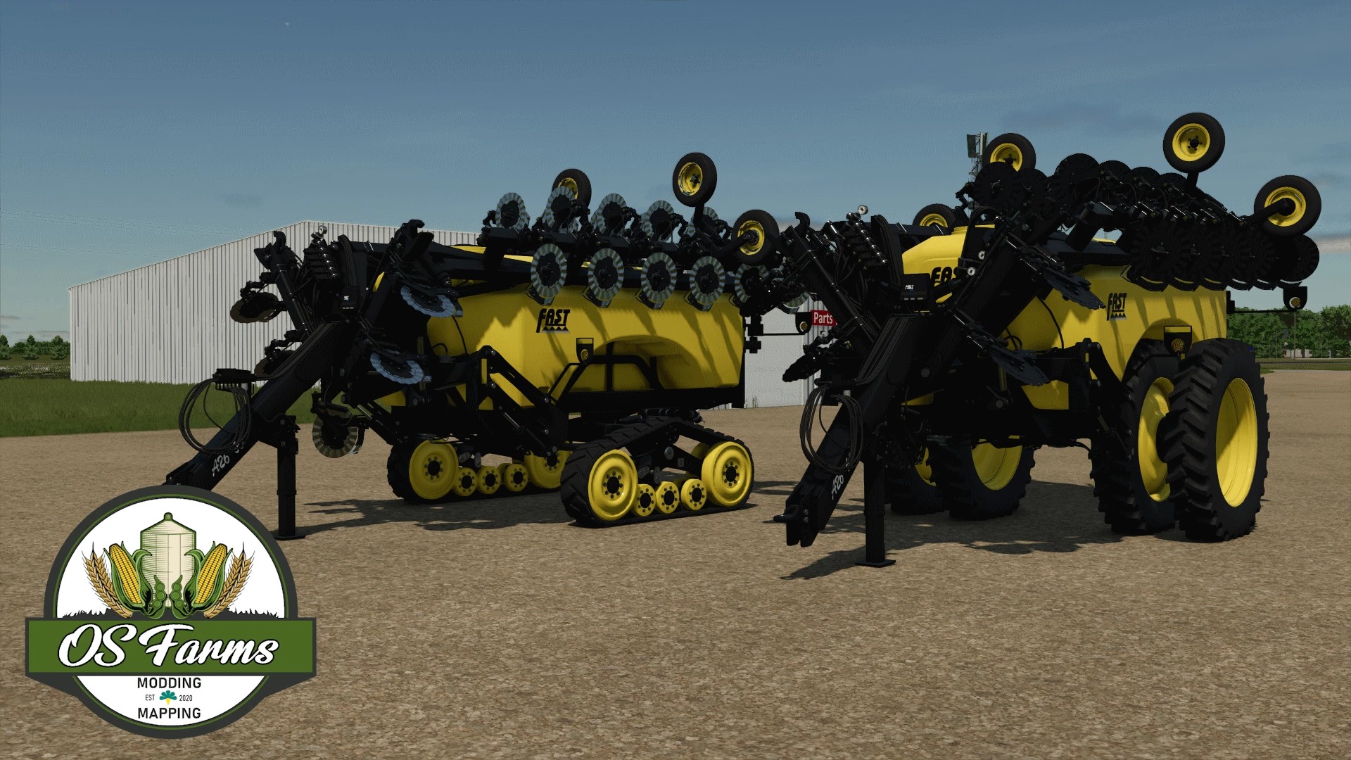 FAST A26-60 Side Dress Toolbar v1.0.0.0 | FS25 Mod | FS22 Mod