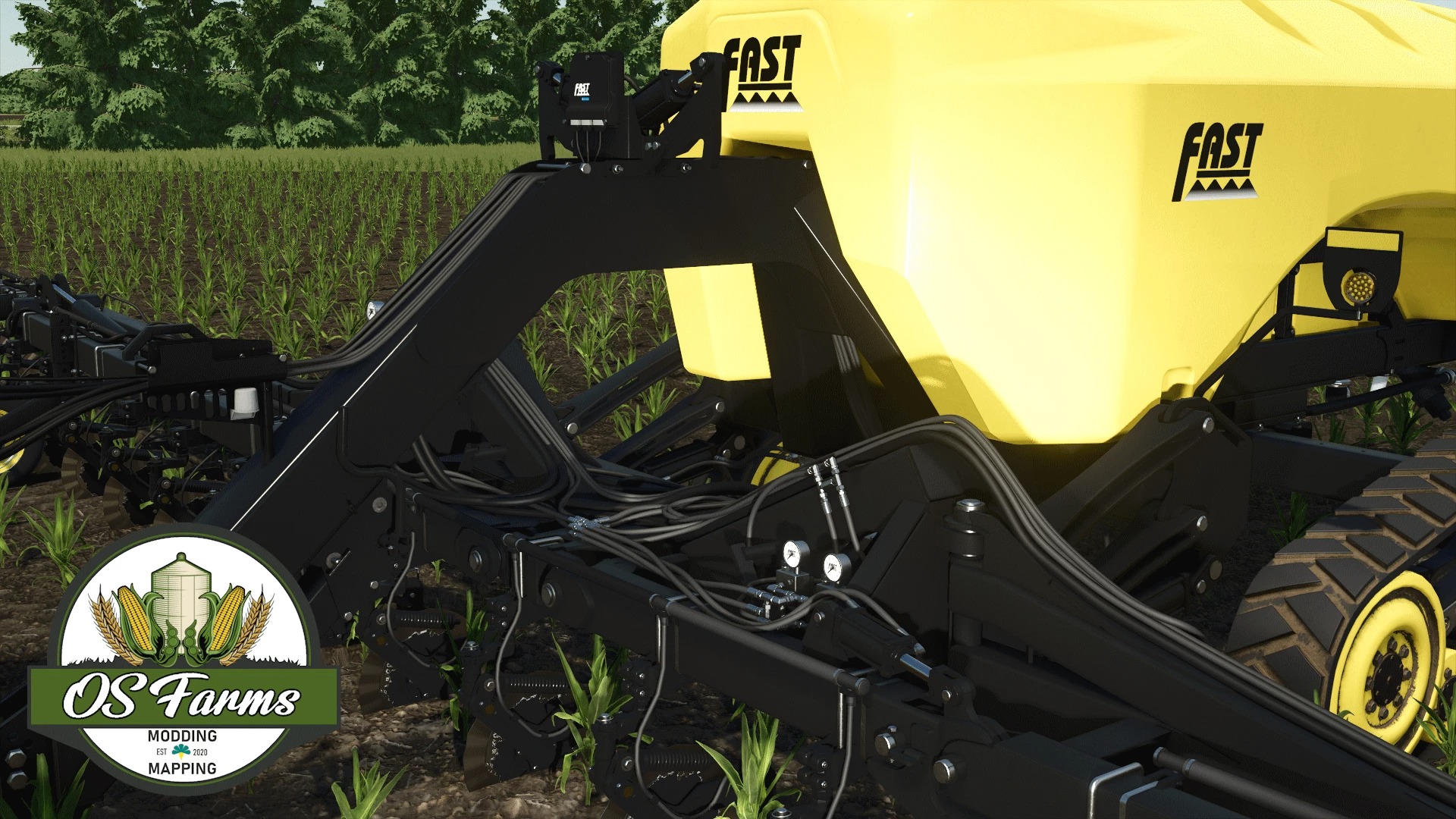 FAST A26-60 Side Dress Toolbar v1.0.0.0 | FS25 Mod | FS22 Mod