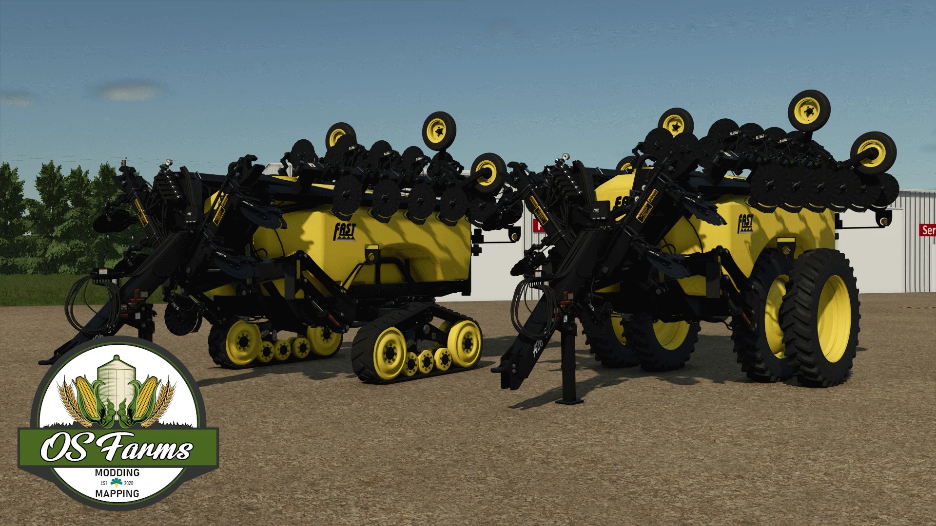 FAST A26-60 Side Dress Toolbar v1.0.0.0 | FS25 Mod | FS22 Mod
