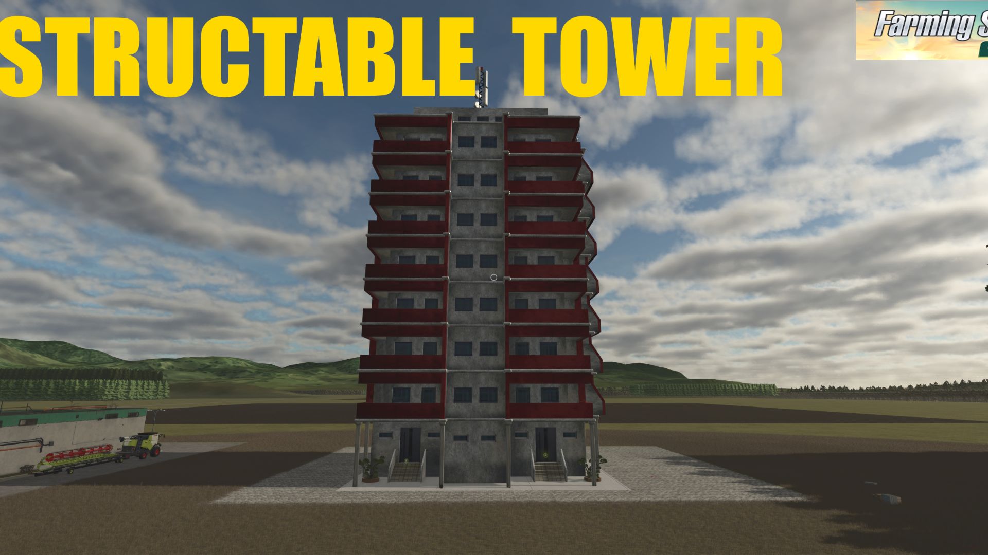 Konstruierbarer Turm V1.0.0.0 | FS25 Mod | FS22 Mod