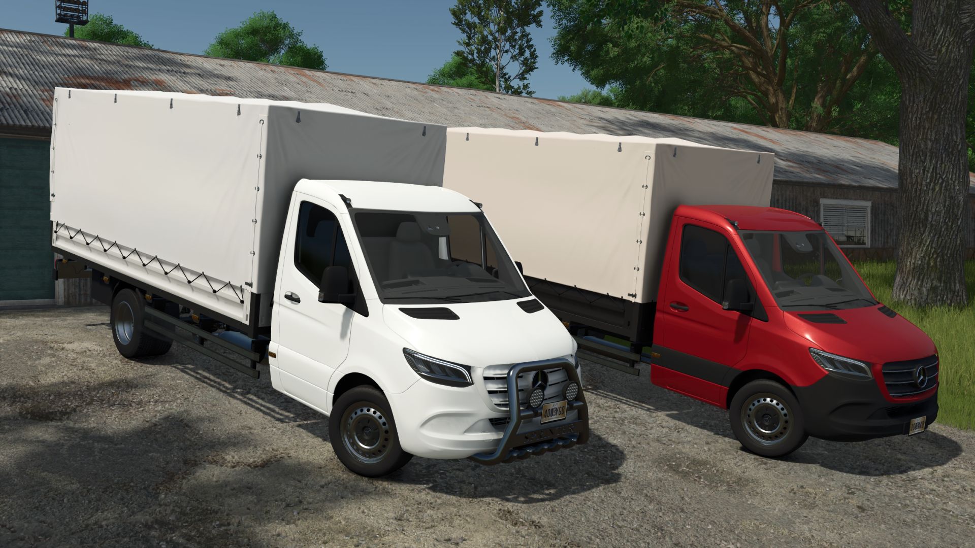 Mercedes Sprinter W910 V1.1.0.0 | FS25 Mod | FS22 Mod
