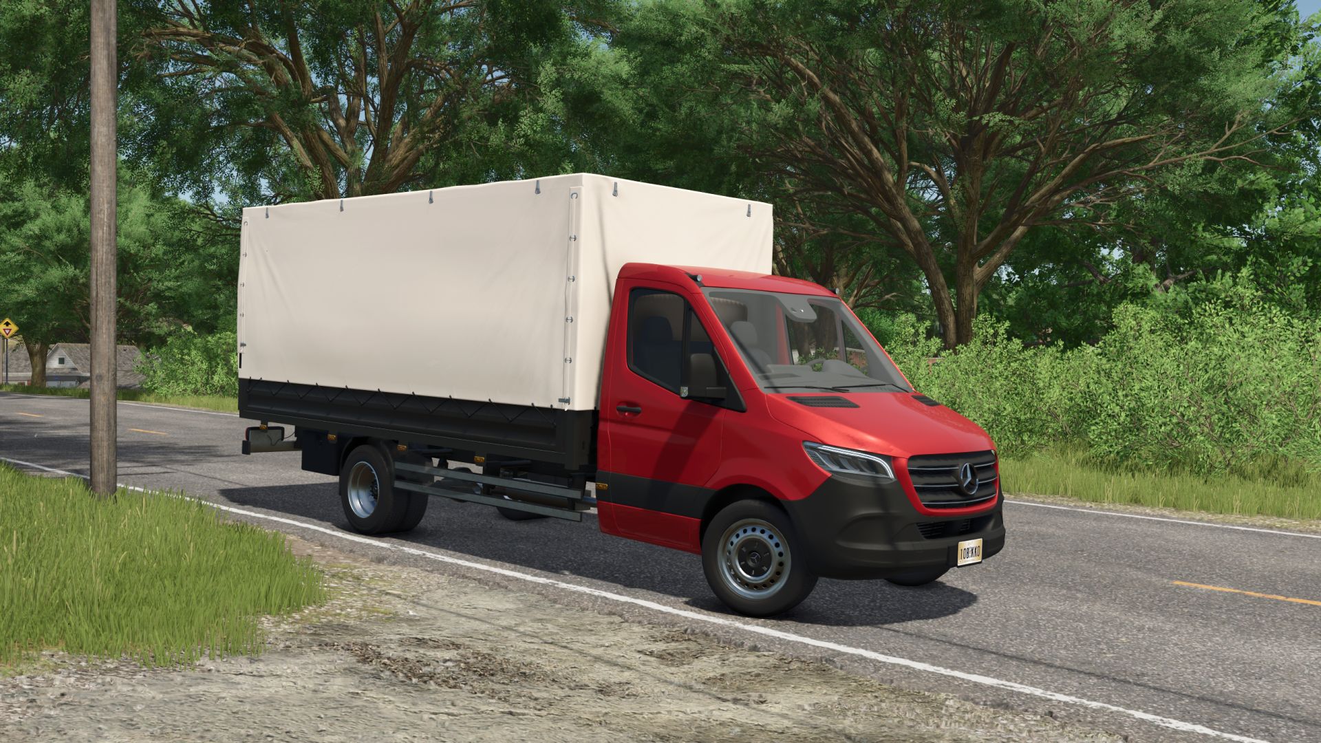 Mercedes Sprinter W910 V1.1.0.0 | FS25 Mod | FS22 Mod